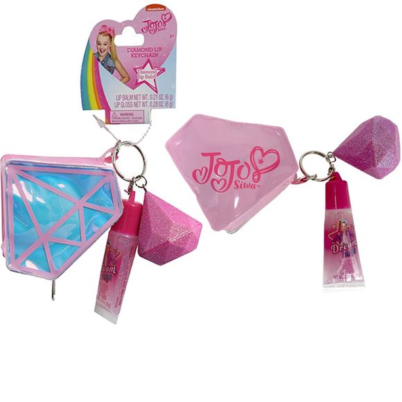 JoJo Siwa | Makeup | Set Of 2 Jojo Siwa Diamond Lip Gloss Keychain And ...